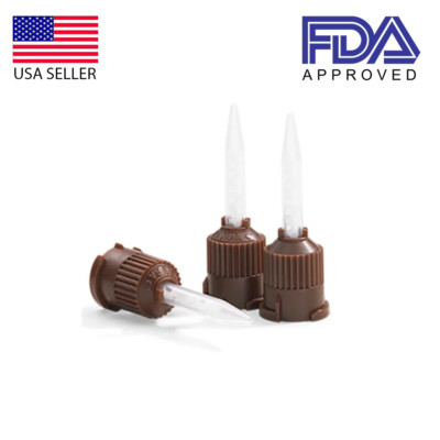 Original MixPac Automix Brown Mixing Tips for Premier Nextemp & Implant ...