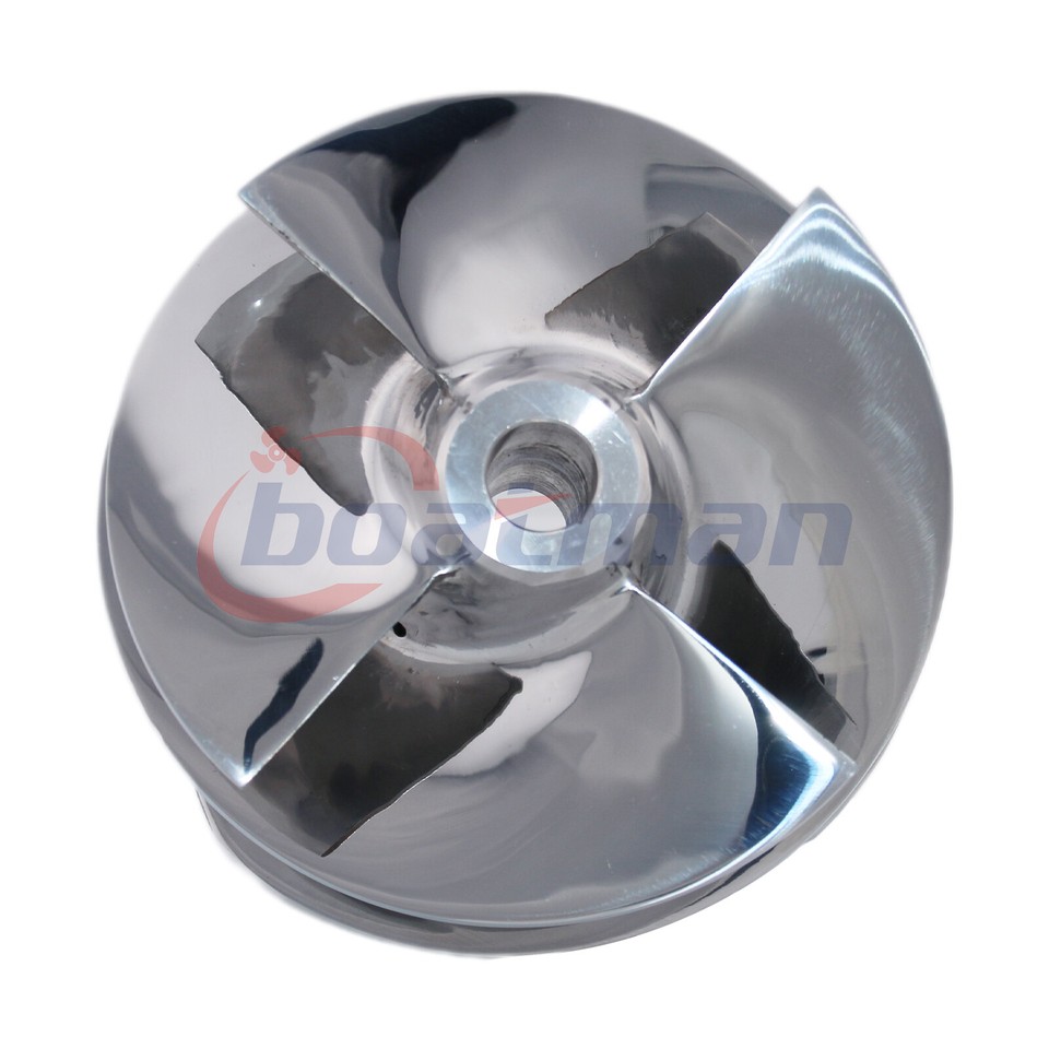 7 3/8'' D SS 4 Blade V6 Outboard Jet Impeller for Jet Pump Big Series ...