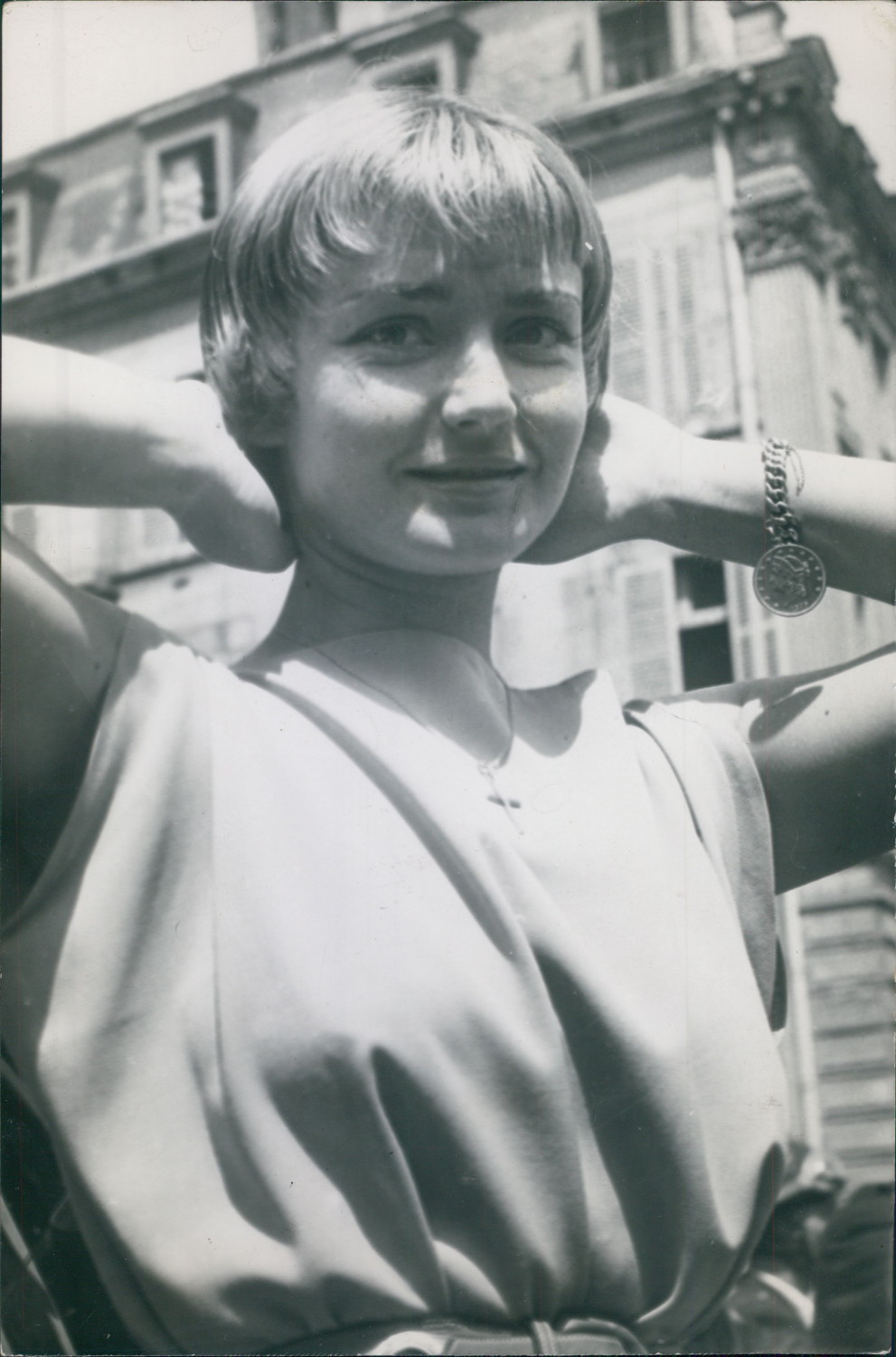 Actrice Brigitte Auber, ca.1960, vintage silver print vintage silver ...