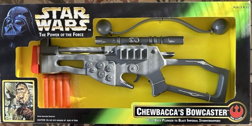 Star Wars The Power of the Force Chewbacca's Bowcaster 1996 EXCELLENT ...