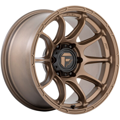 17x9 +1 Fuel 1PC D792 Variant 5x5.0 Matte Bronze Wheels (Set of 4) | eBay
