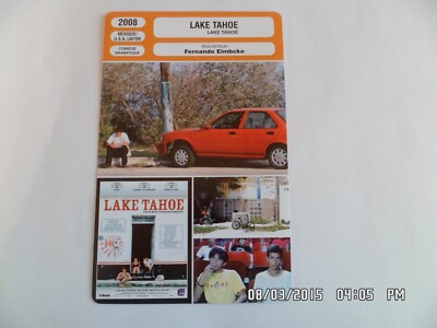 CARTE FICHE CINEMA 2008 LAKE TAHOE Diego Catano Hector Hererra Daniela ...