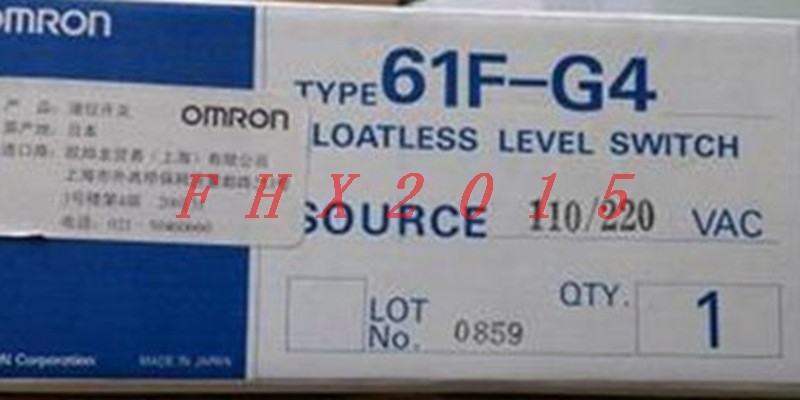 ONE Brand NEW Omron Floatless Level Switch 61F-G4 110-220VAC | eBay