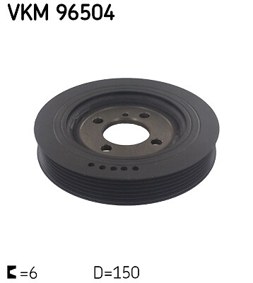 Belt Pulley, crankshaft for KIA HYUNDAI:SPECTRA I Saloon,CARENS Mk II ...