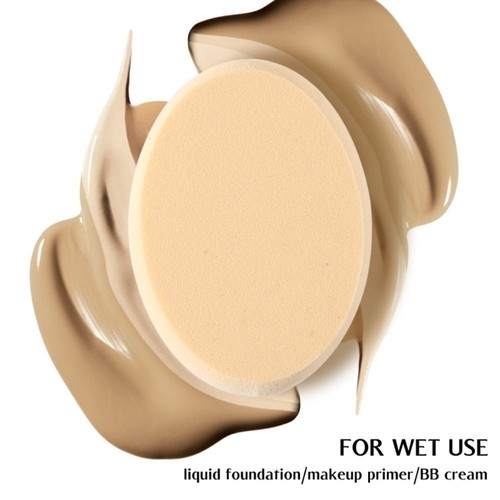 Cream Concealer Oval Wet And Dry Usable Makeup Spong Puff Powder Puff ...