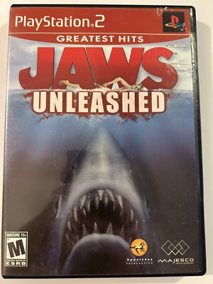 Jaws Unleashed PS2 (Sony PlayStation 2, 2006) Complete & Tested ...