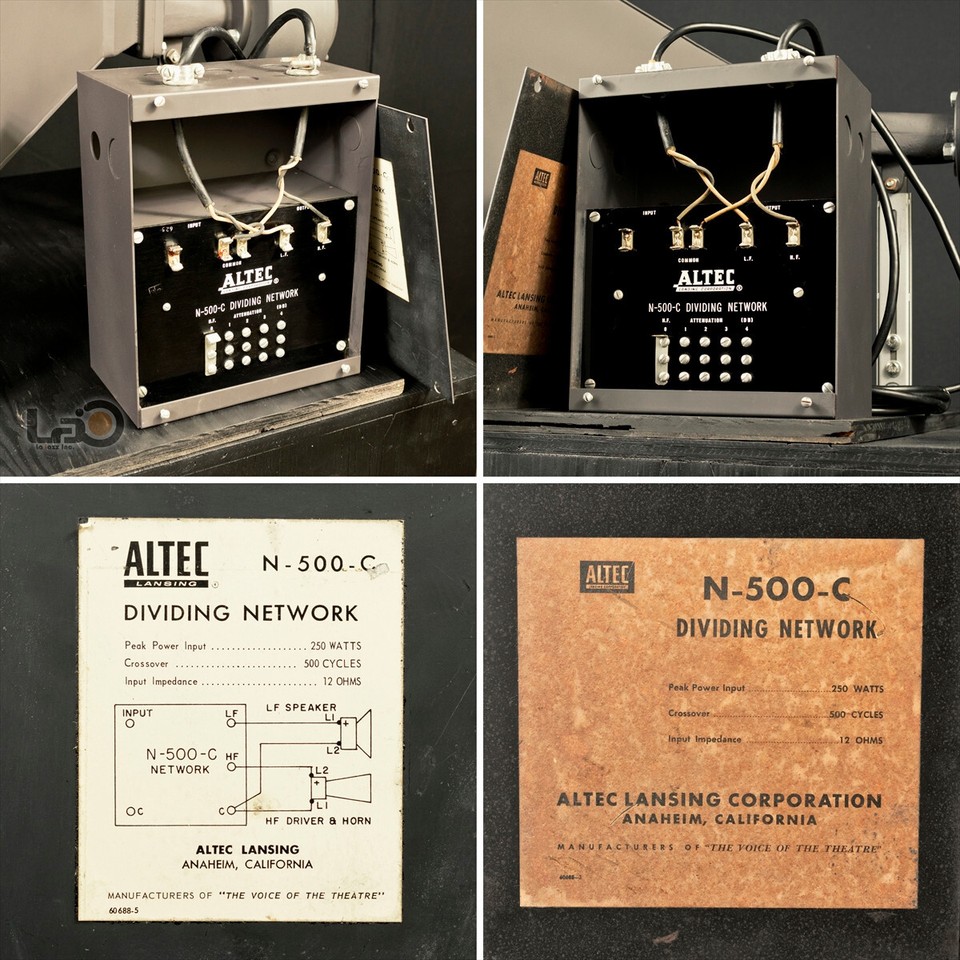 ALTEC A5 THEATER SYSTEM pair (early model 515/288/H805A/N500C) (Worldwide ) | eBay