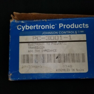 Johnson Controls PC-3001-1 Electronic to Pneumatic Transducer | eBay