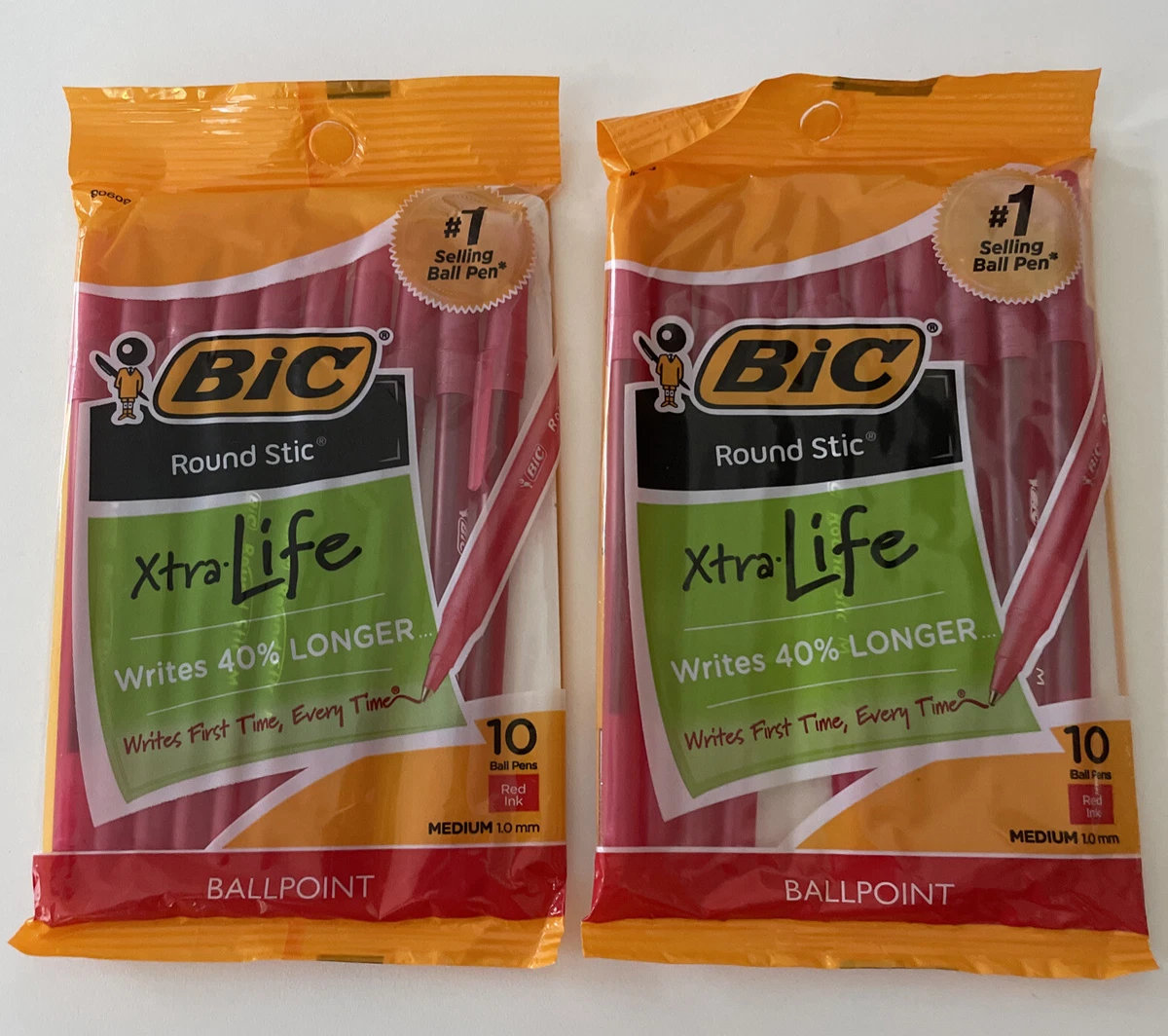 Bic Round Stic Red