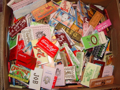 CIGARETTE ROLLING PAPERS VINTAGE 1970's STORED FRESH & DRY LOT of 50 ...