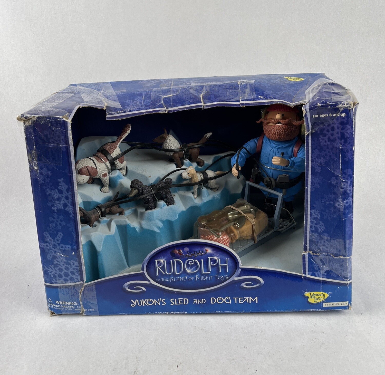 Yukon's Sled & Dog Team Rudolph and the Island of Misfit Toys MEMORY ...