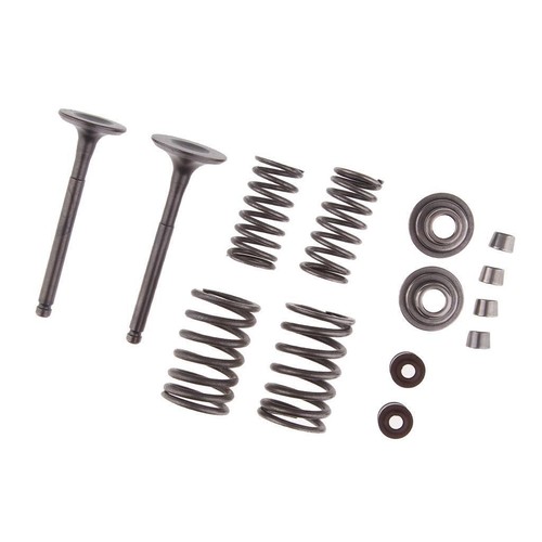 NEW INTAKE EXHAUST SPRING VALVE REBUILD KIT GASKET FIT 110CC | eBay