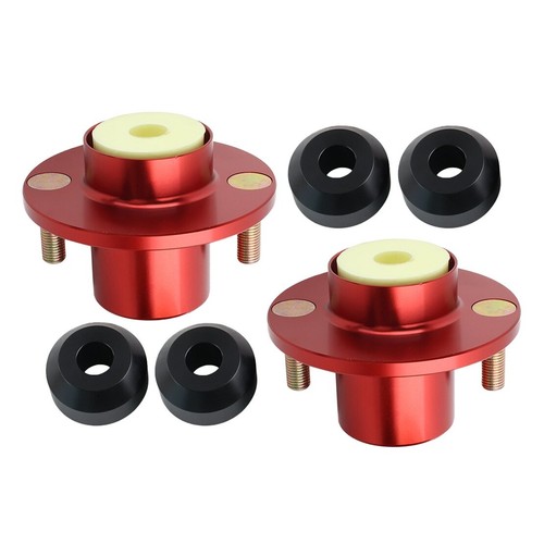 2Pcs Red Suspension Shock Mount Top Hats Fit For Honda Civic CRX Acura ...