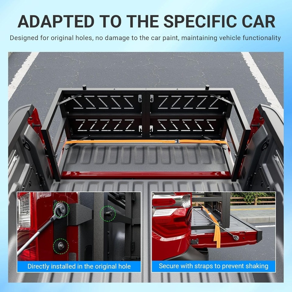 For 2022-2025 Ford Maverick Bed Extension Tailgate Extender Truck ...