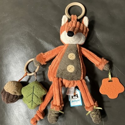Jellycat Cordy Roy Fox Plush Activity Baby Toy Orange Corduroy Fall ...