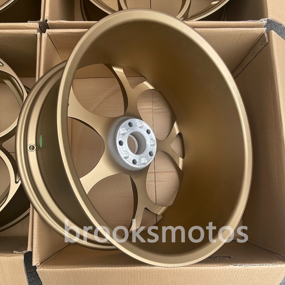 FOR ALFA ROMEO GIULIA 19" MATT BRONZE FORGED WHEELS RIMS 19X8.5 SET OF ...
