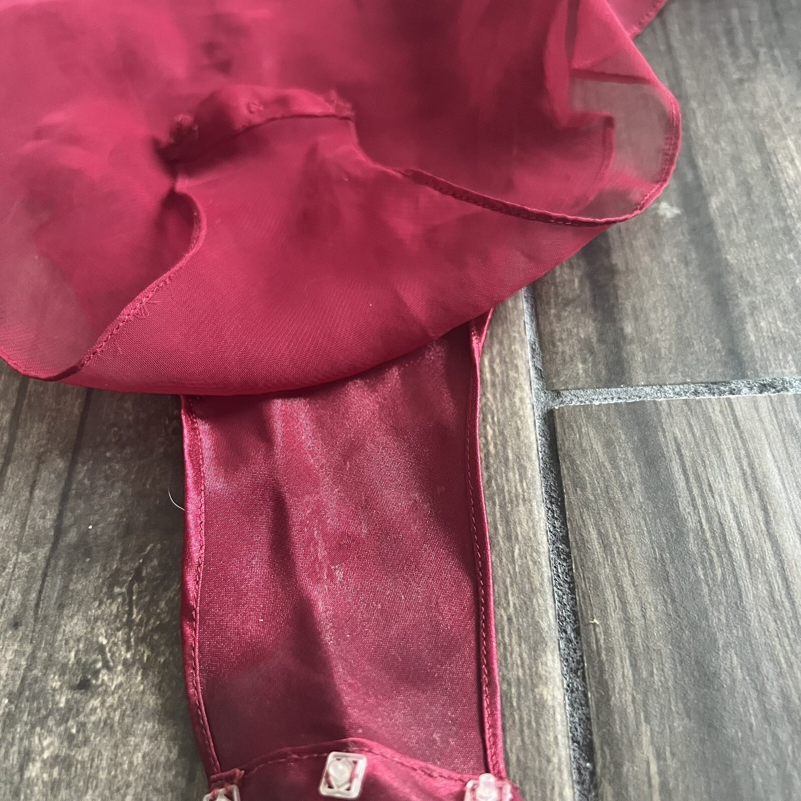 Victoria’s Secret Red Baby Doll Ruffles Medium - Gem