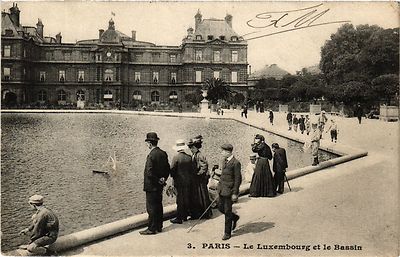 CPA Paris 6e Paris-Le Luxembourg et le Bassin (312651) | eBay