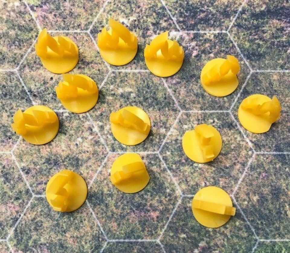 Battletech / Wargame: Fire Tokens x12 | eBay