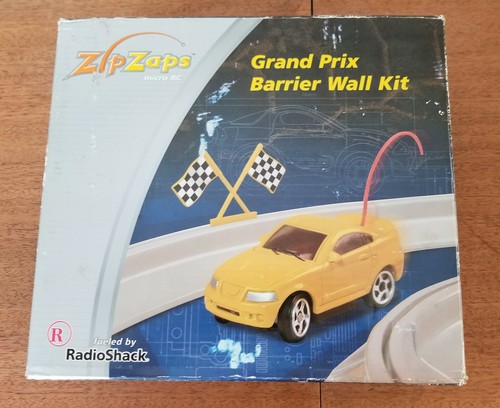 Zip Zaps Cars Race Track Grand Prix Barrier Wall Kit Radio Shack RC NEW ...