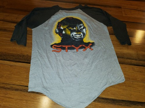 Styx Mr. Roboto Vintage 1983 Kilroy Was Here Concert Theater Tour Shirt ...
