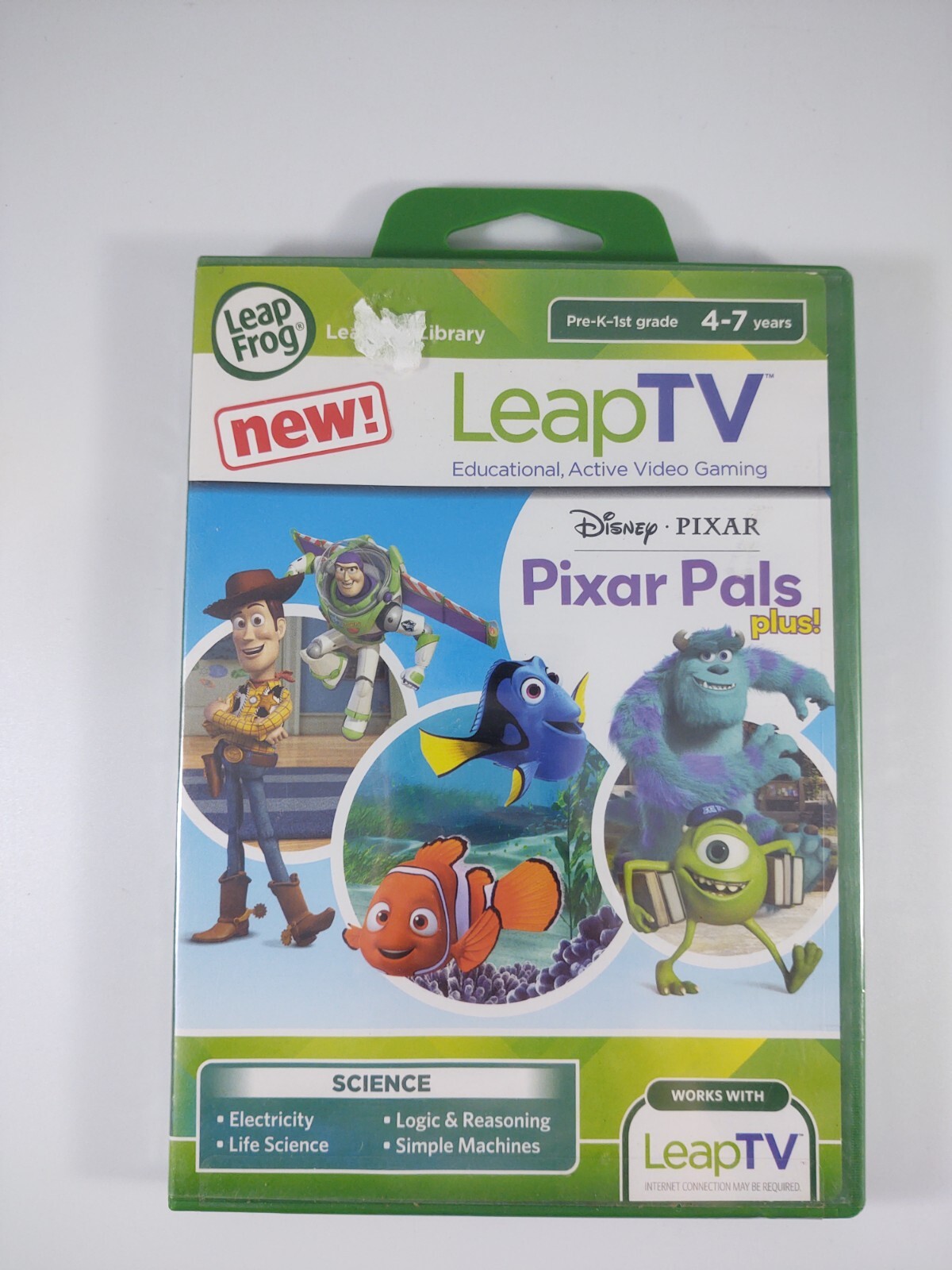 NEW Leap Frog LeapTV, Disney Pixar Pals Plus Science Education Active ...