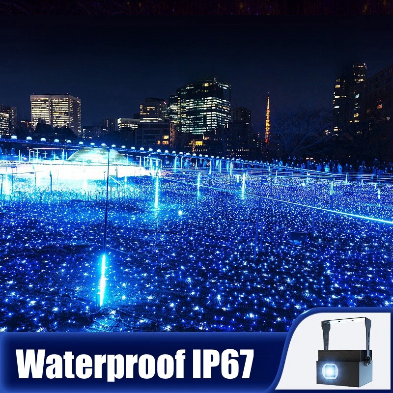 2W 5W Waterproof Outdoor Starry Sky LED GOBO Projector Stage Night ...