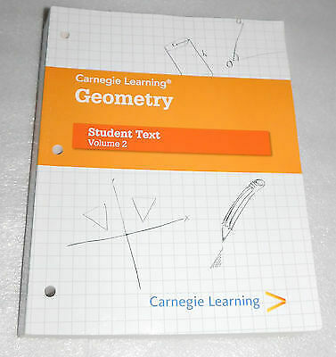 Carnegie Learning Geometry 3rd Edition Student Text Volume 1 and 2 Set ...