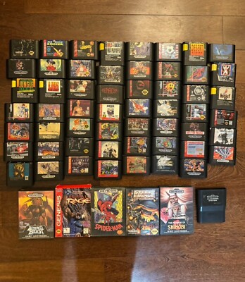 Sega Genesis Authentic Video Games Collection *Pick and Choose Your ...