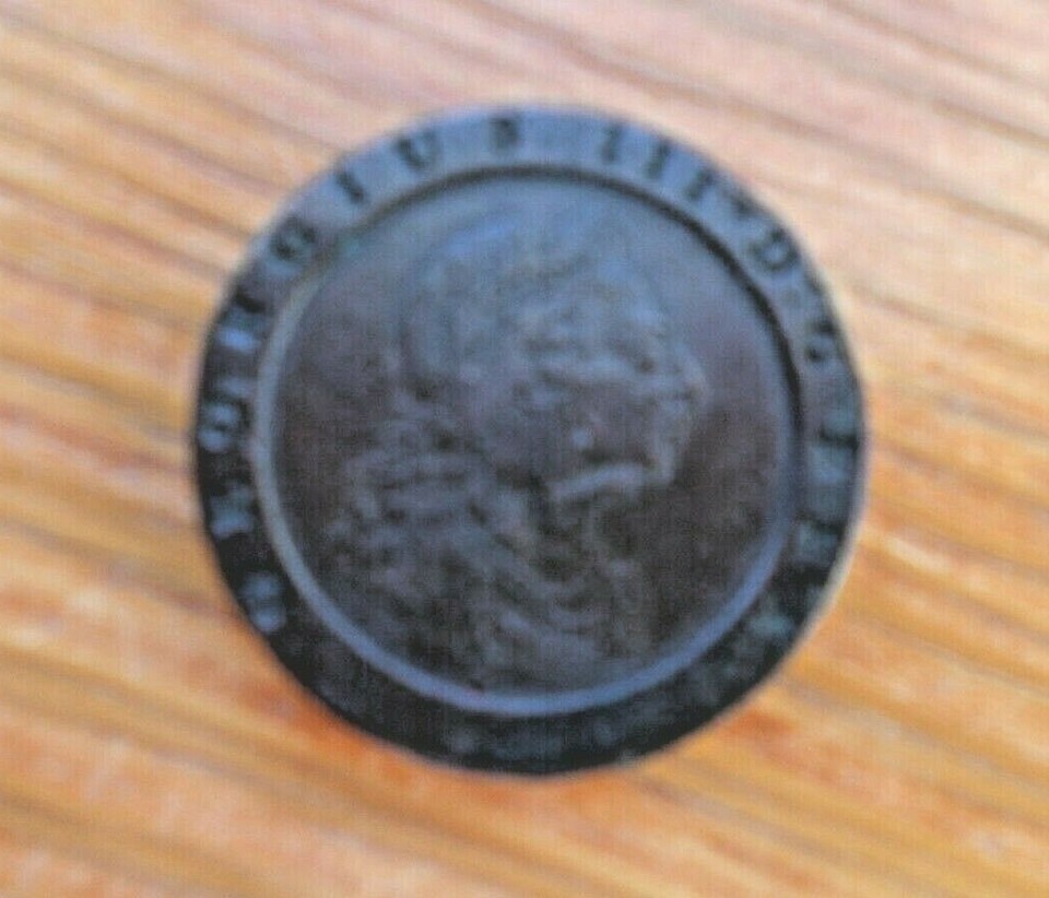 1797 Britannia 2-Pence Coin, Georgius III D: G. Rex | eBay