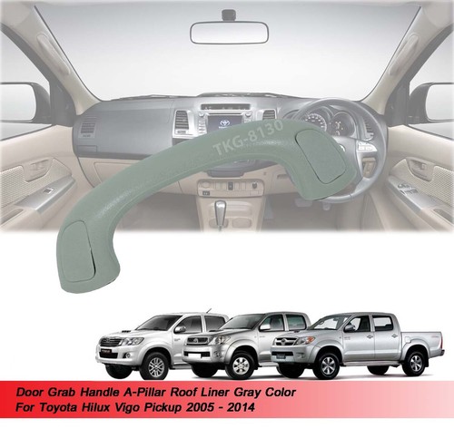 Door Grab Handle A-Pillar Gray Fits Toyota Hilux Vigo 2005 2006 2007 ...