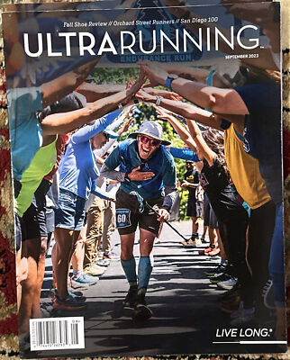 Ultra Running magazine September 2023 Live Long | eBay