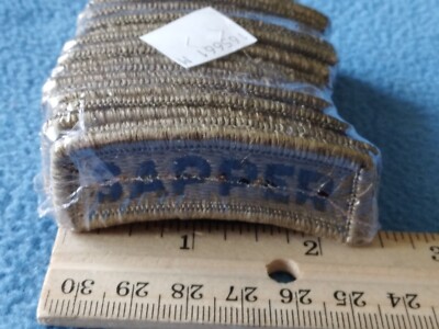 BUNDLE OF 20 - US MILITARY OCP SAPPER TABS - HOOK BACKS - NEW | eBay