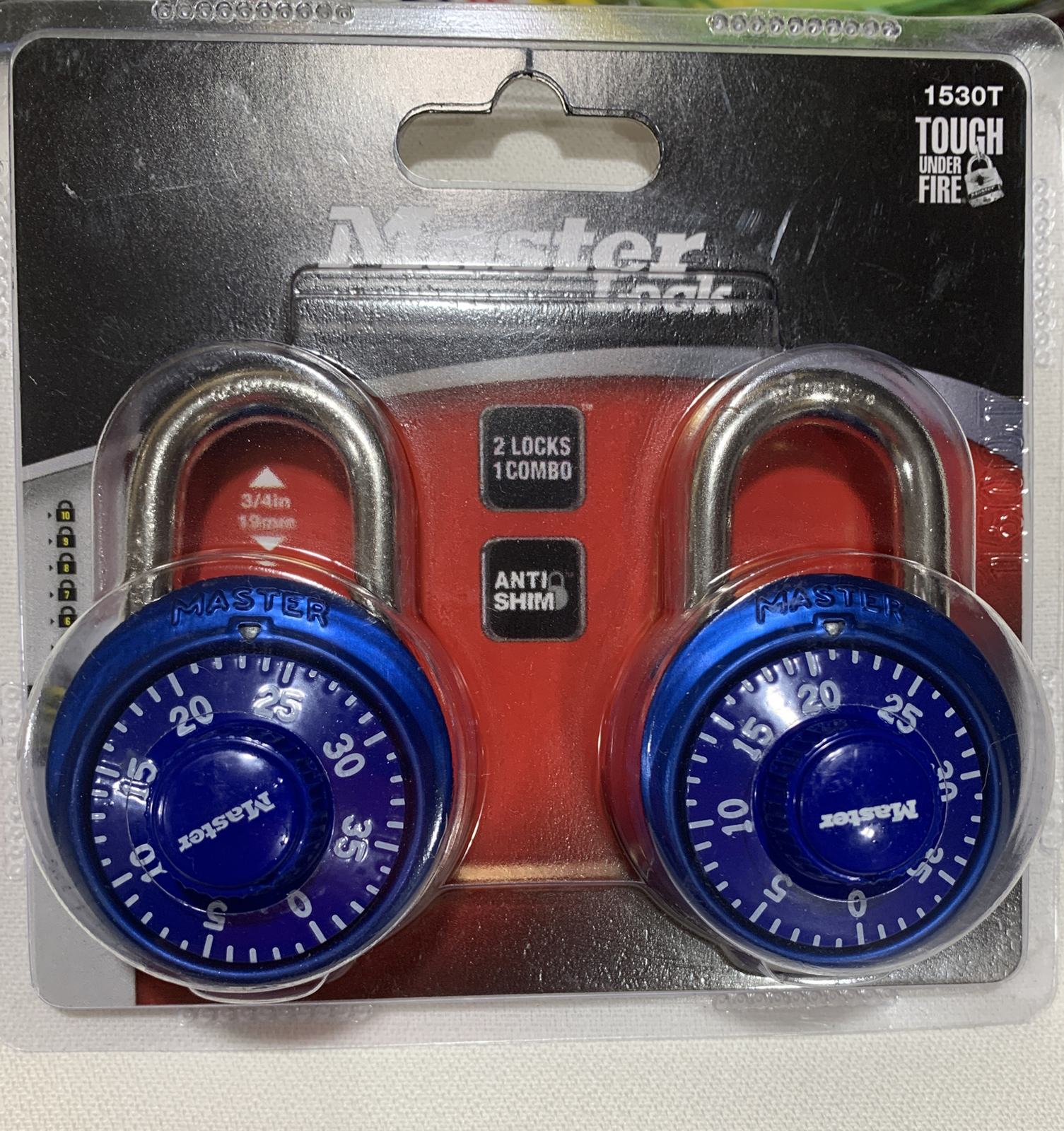Master Lock 1530T Locker Lock Combination Padlock, 2 Pack - New | eBay