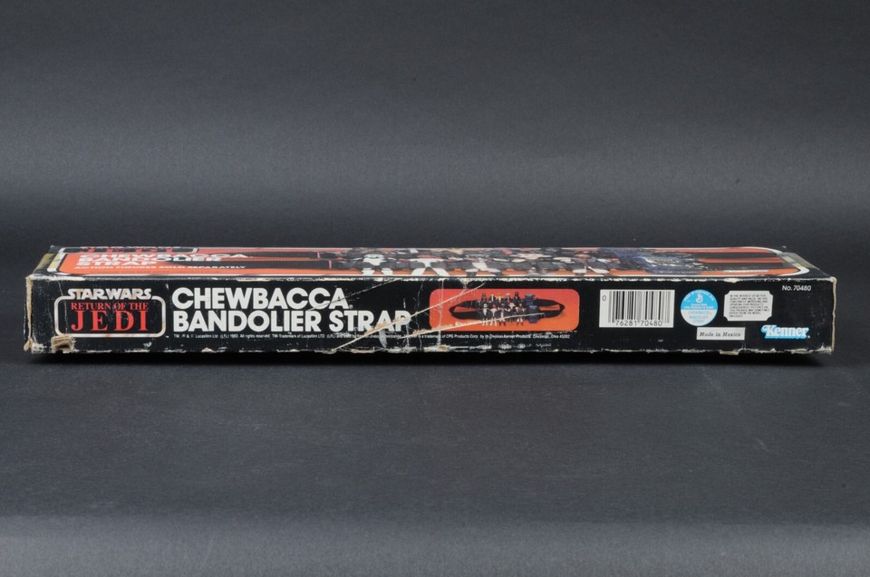 1983 Kenner Star Wars ROTJ Chewbacca Bandolier Strap MISB Sealed ...