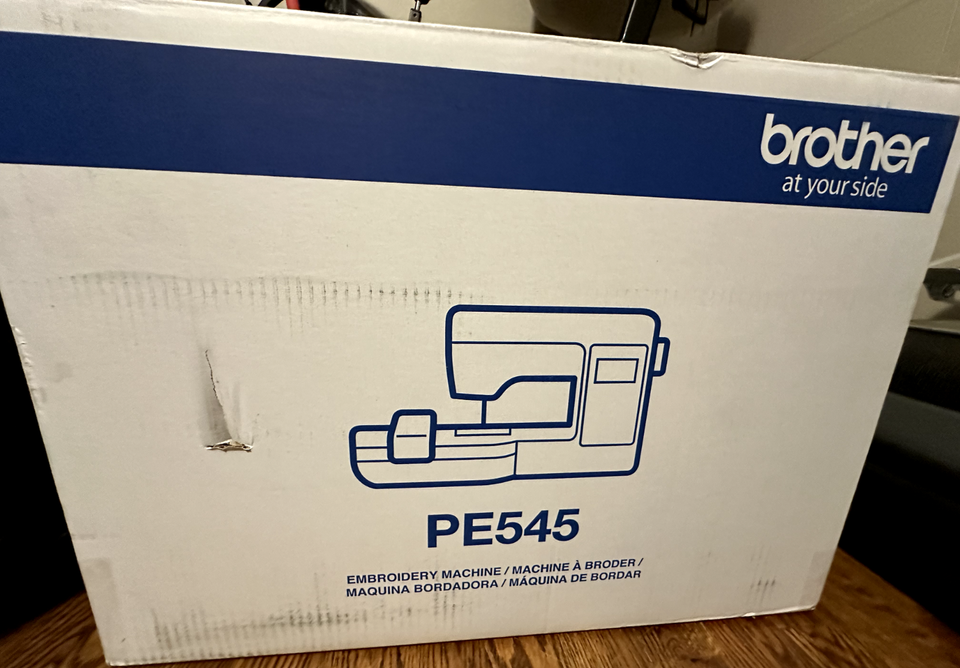 Brother PE545 Embroidery Machine - New (Open Box) | eBay