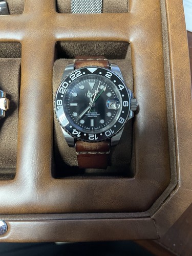 Seiko 40mm GMT Custom MOD | eBay
