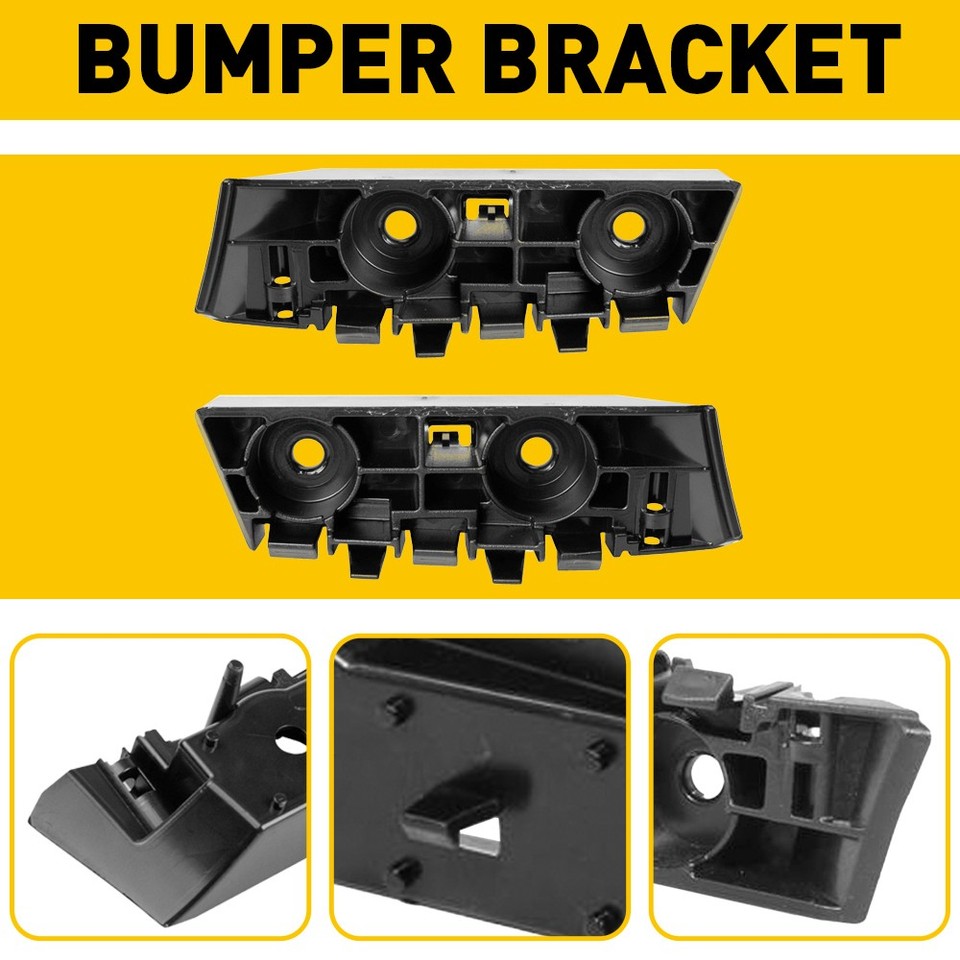 Bumper Support Bracket Fit For 15-2017 Ford Mustang Set of 2 Front Left ...