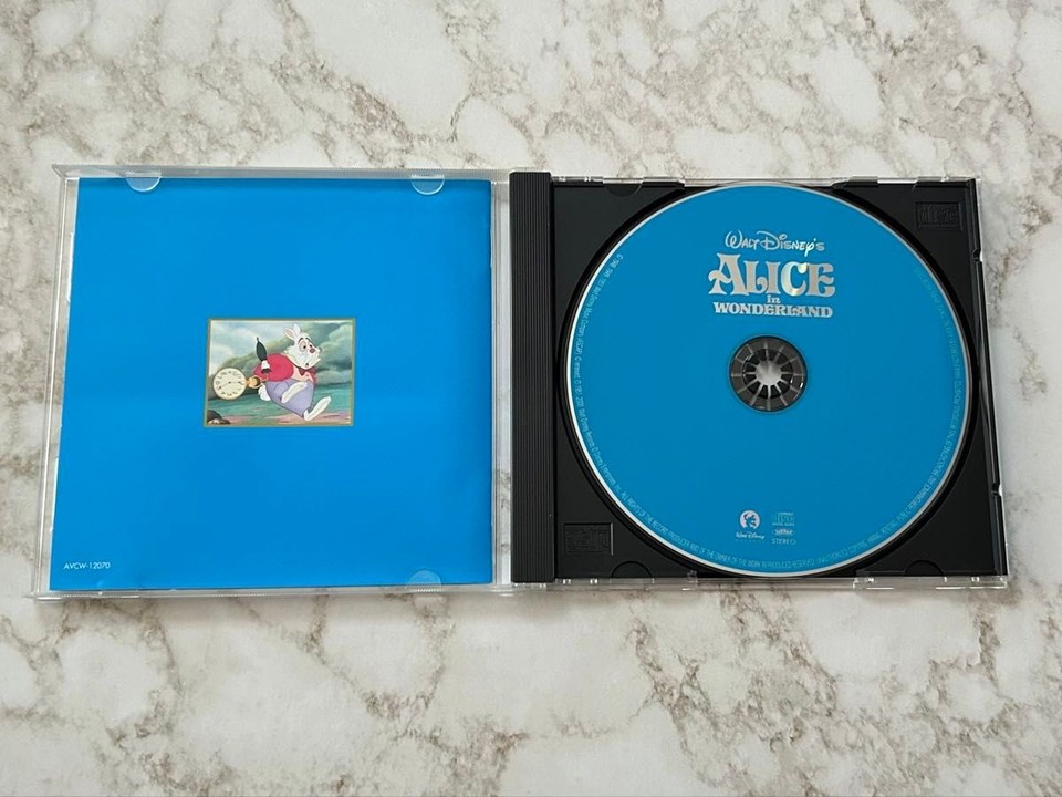 Alice in Wonderland Soundtrack Soundtrack CD Alice in wonderland Disney ...