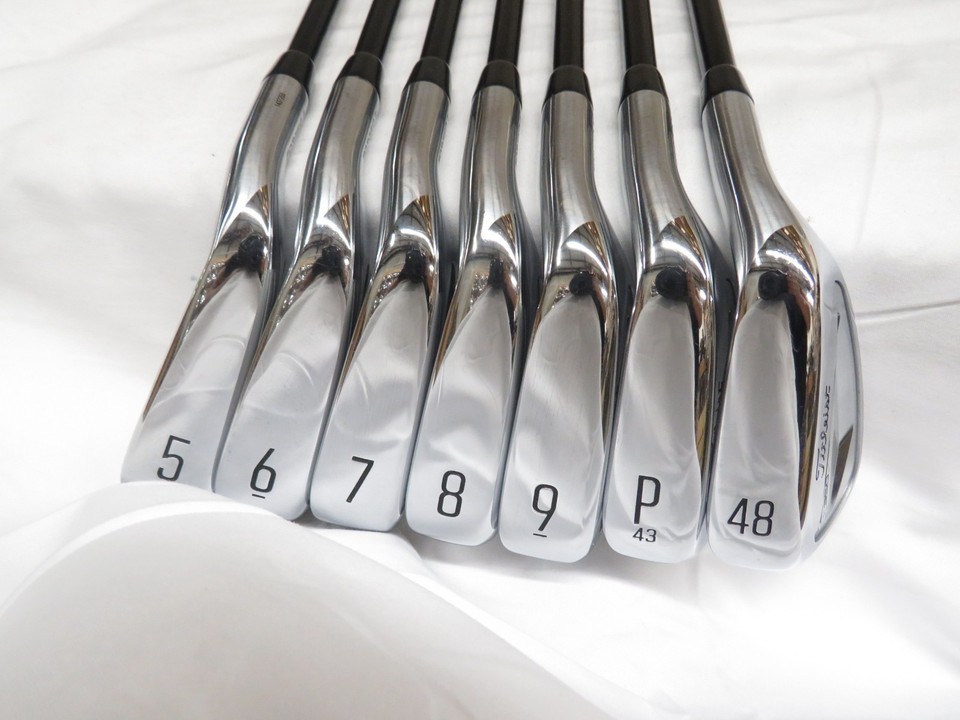 Used Titleist T350 Iron Set 5-PW+48* Tensei AV Series AM2 Senior Flex Graphite | eBay