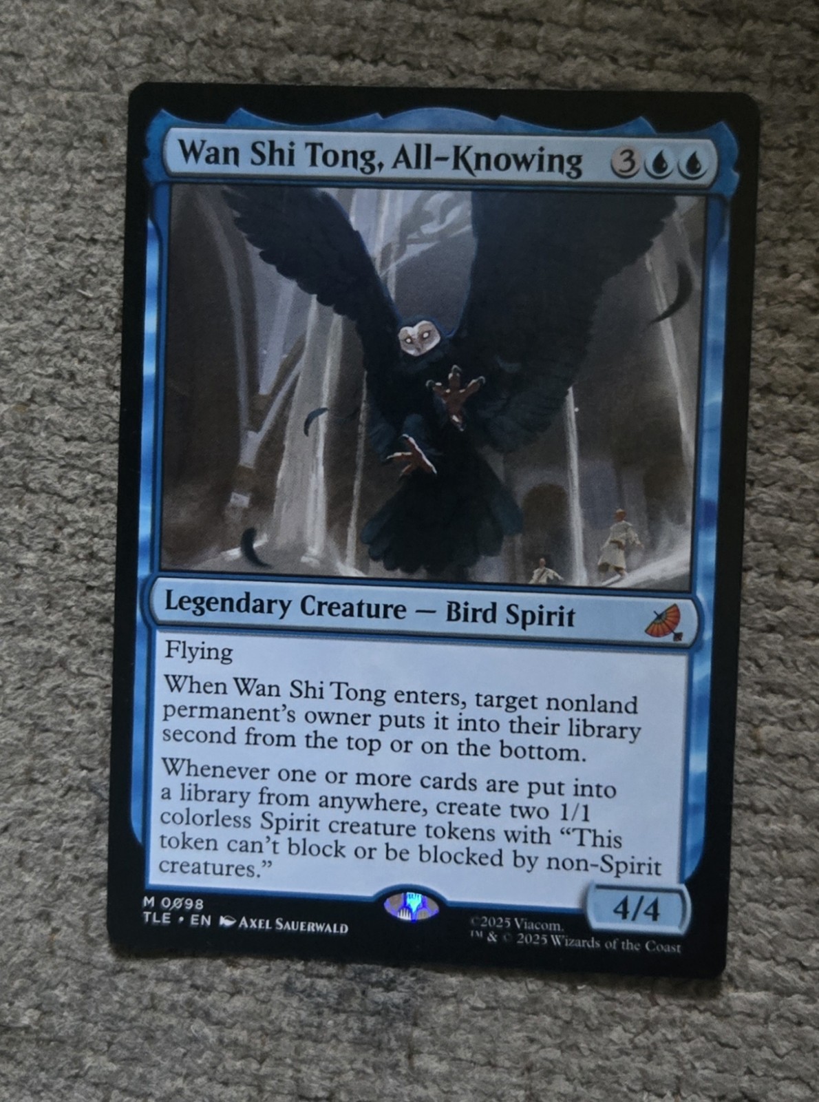 MTG - Wan Shi Tong, All-Knowing - Avatar, the Last Airbender Eternal ...