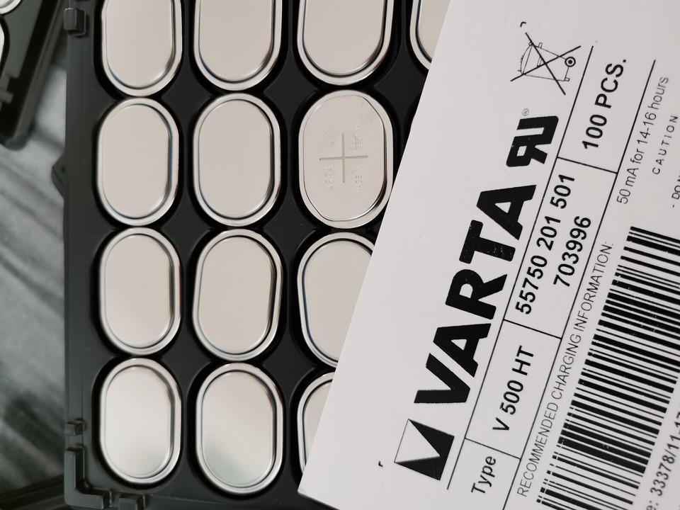 1pcs VARTA V500HT NiMH Battery 5183454AA 55750201501 600mAh 1.2V | eBay