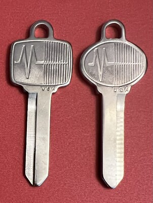 SET ORIGINAL OEM LINCOLN MERCURY MESSENGER KEY BLANKS H33 H32 H51 H50 ...