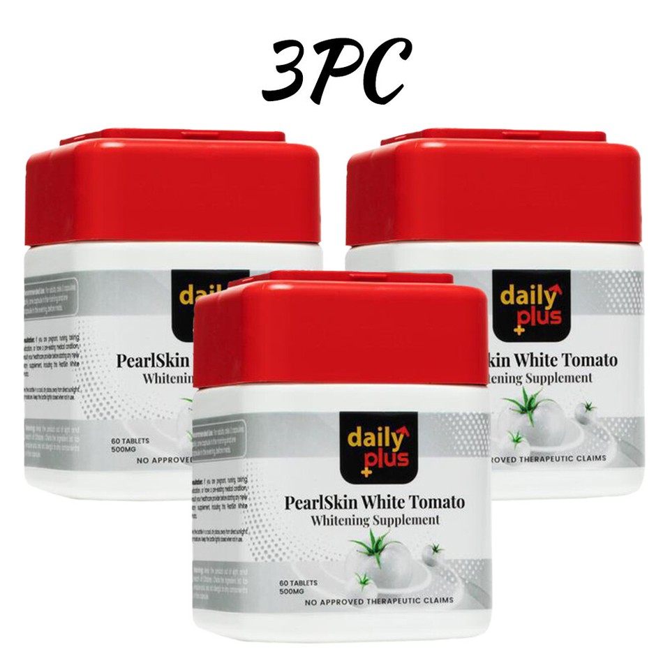 Daily Plus PearlSkin White Tomato - 6 in 1 Skin Perfection Supplement 1 ...