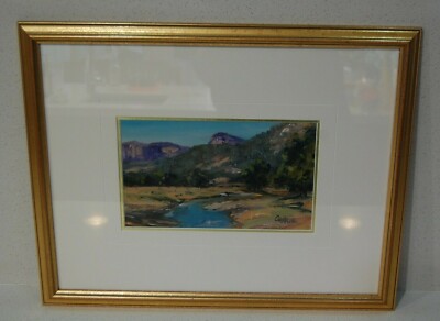 Original Oil Painting Australian Mountain Stream by Artist Gaye Shield ...