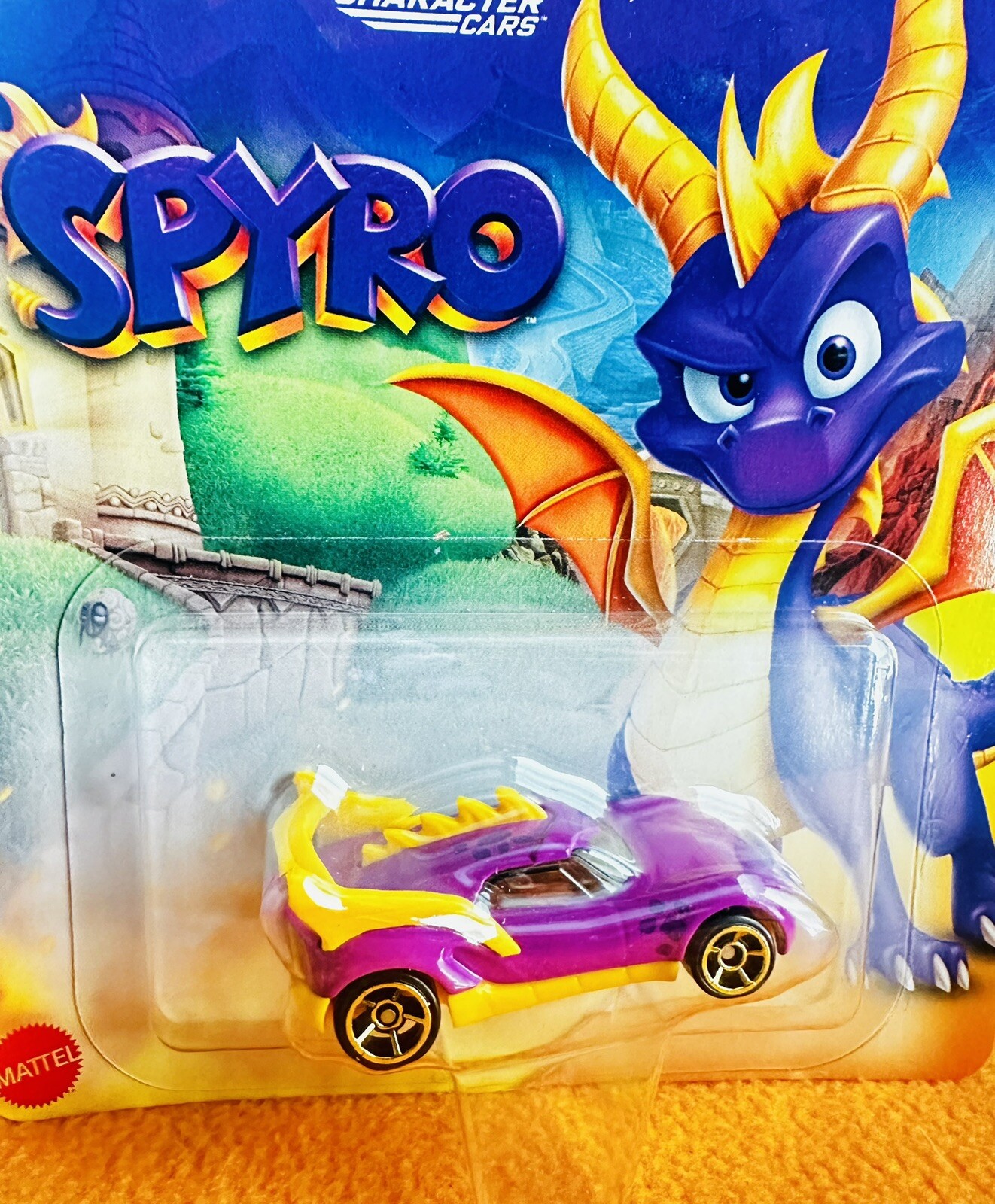 Hot Wheels Character Car Spyro & Crash Bandicoot 1:64 | eBay