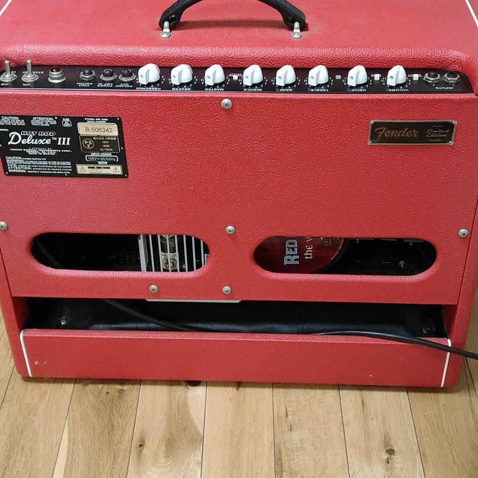 FENDER FSR Hot Rod Deluxe III Red Wizard Amp Full Tube | eBay