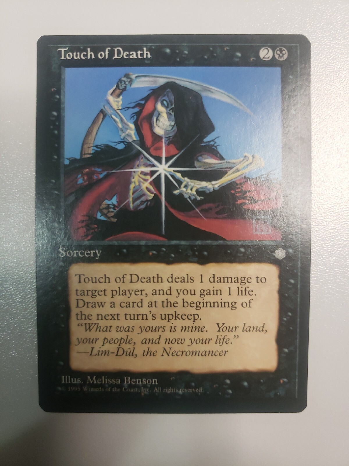 MTG Touch of Death Magic The Gathering Black Sorcery Card | eBay