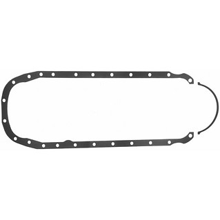 FEL-PRO BPROS34400 SUMP GASKET SET 2 PIECE CHEV 381D 6.2 DIESEL RUBBER ...