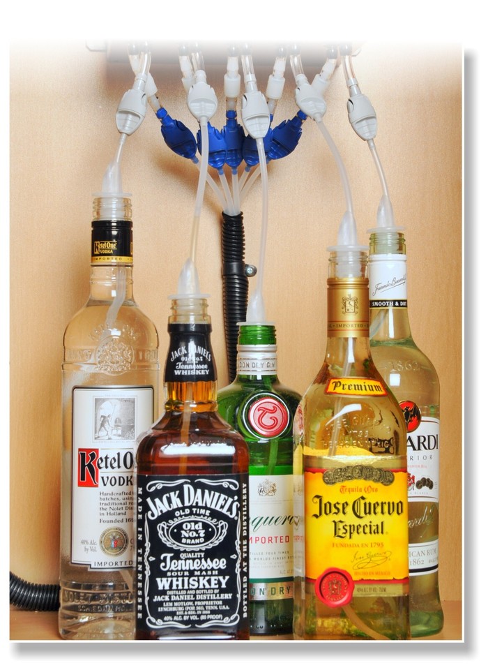 SIDEBAR BEVERAGE / LIQUOR DISPENSER SYSTEM, BAR, BOAT, RV, OR KITCHEN ...